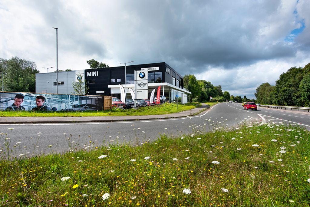 Our Project: BMW Dealership, Hindhead - Horizon Construction Group